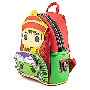Loungefly POP Dragon Ball Z Gohan Piccolo Womens Double Strap Shoulder Bag Purse