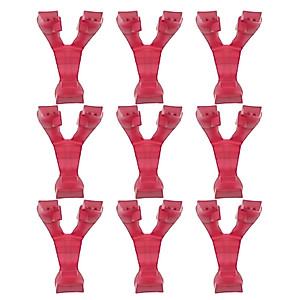 Yardwe 12PCS Food Finger Tongs, Trongs Prep Finger Prep Eating Trongs Guards for Eating Snacking, Finger Food Utensil Finger Cover Finger Protector for Home Kitchen Restaurant