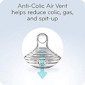 NUK Simply Natural Glass Bottles, 8 Oz, 3 Pack