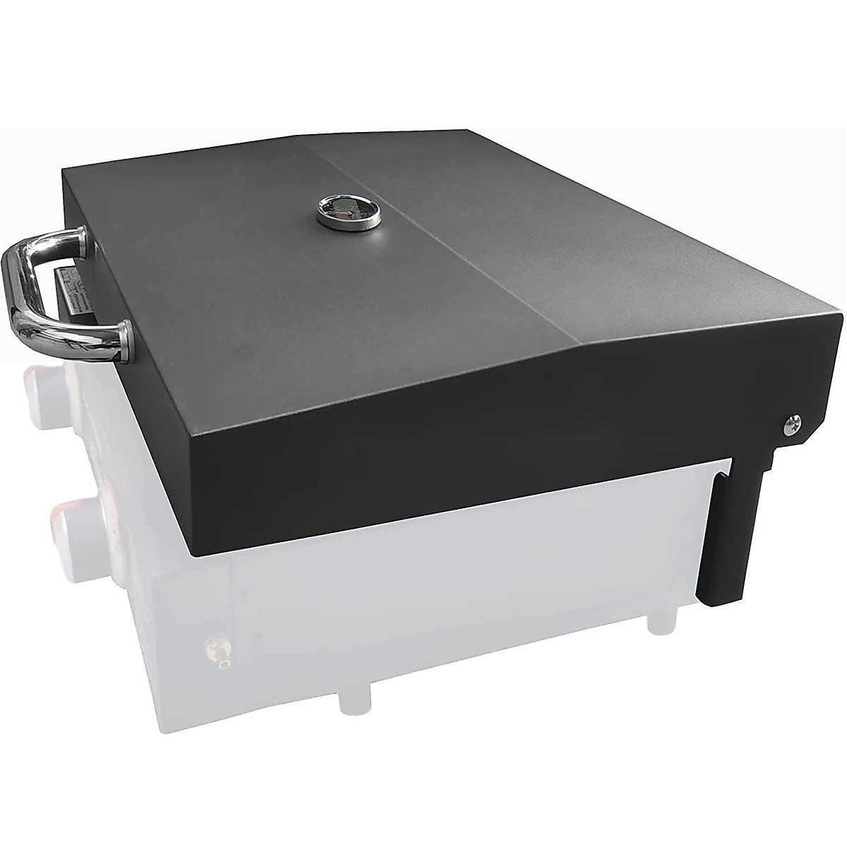 BSARTE Upgraded Hinged Lid with Temperature Gauge Designed to Fit Blackstone Griddle 22 inch Table Top Griddle / 5011 Griddle Lid & Griddle Cover