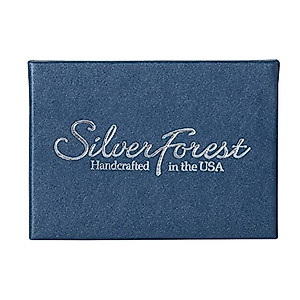 Silver Forest Hammered Heart Dangle Earrings Ne-0395