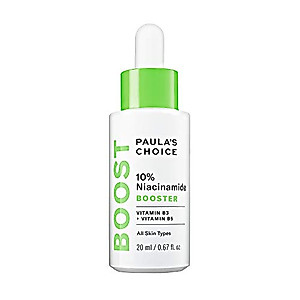 Paula's Choice BOOST 10% Niacinamide Booster, Vitamin B3, Vitamin C & Licorice Extract Serum, Pore Minimizer, 0.67 Ounce