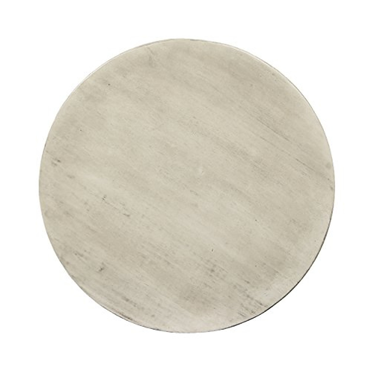 Christopher Knight Home Gino Outdoor Acacia Wood Side Table, Light Gray Finish/Natural Finish