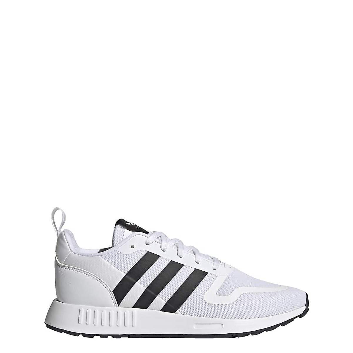 adidas Originals mens Smooth Runner Sneaker, White/Core Black/Dash Grey, 13 US