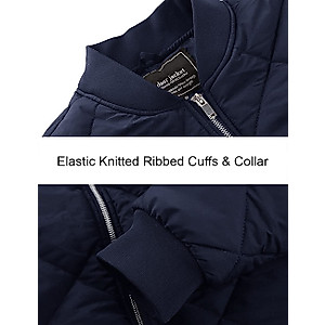 EKLENTSON Outerwear Jackets & Coats Men Utility Bomber Varsity Baseball Jacket