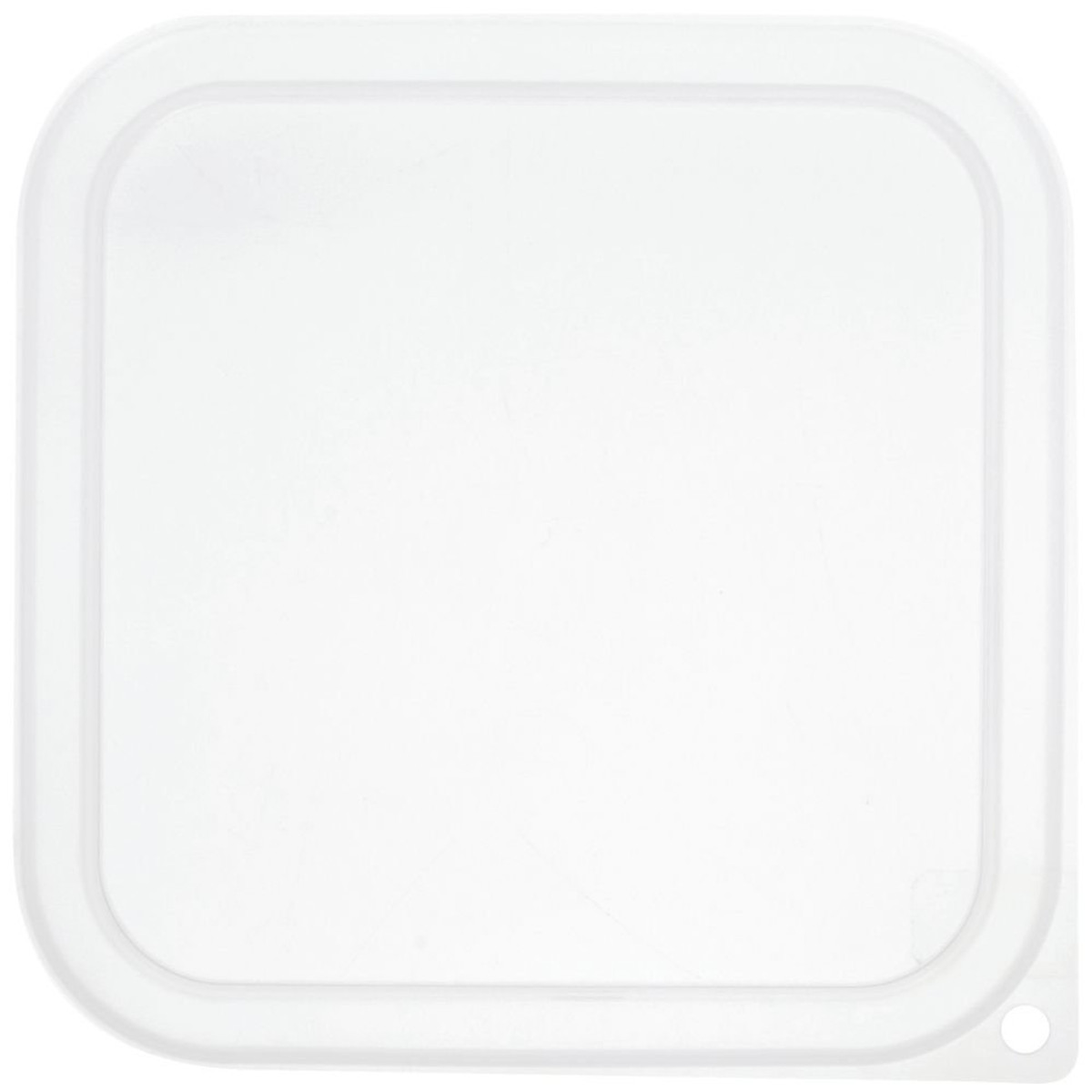 Cambro SFC2SCPP Cambro Square Seal Lid for 2 and 4 Qt. Capacity Clear Camwear Containers