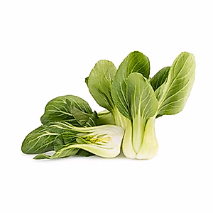 1000 Bok Choy Seeds - Shanghai Green Stem - Heirloom Non-GMO Vegetable Seeds for Planting - AKA Pak Choi, Pok Choi, Chinese Cabbage