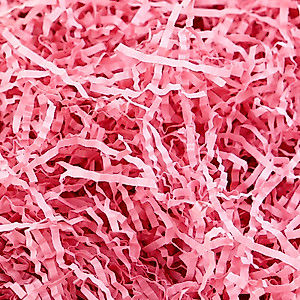 HAPPY POTATO 1 LB Gold Shredded Paper for Gift Baskets, Crinkle Cut Paper Shred Filler, Crinkle Paper for Gift Wrapping