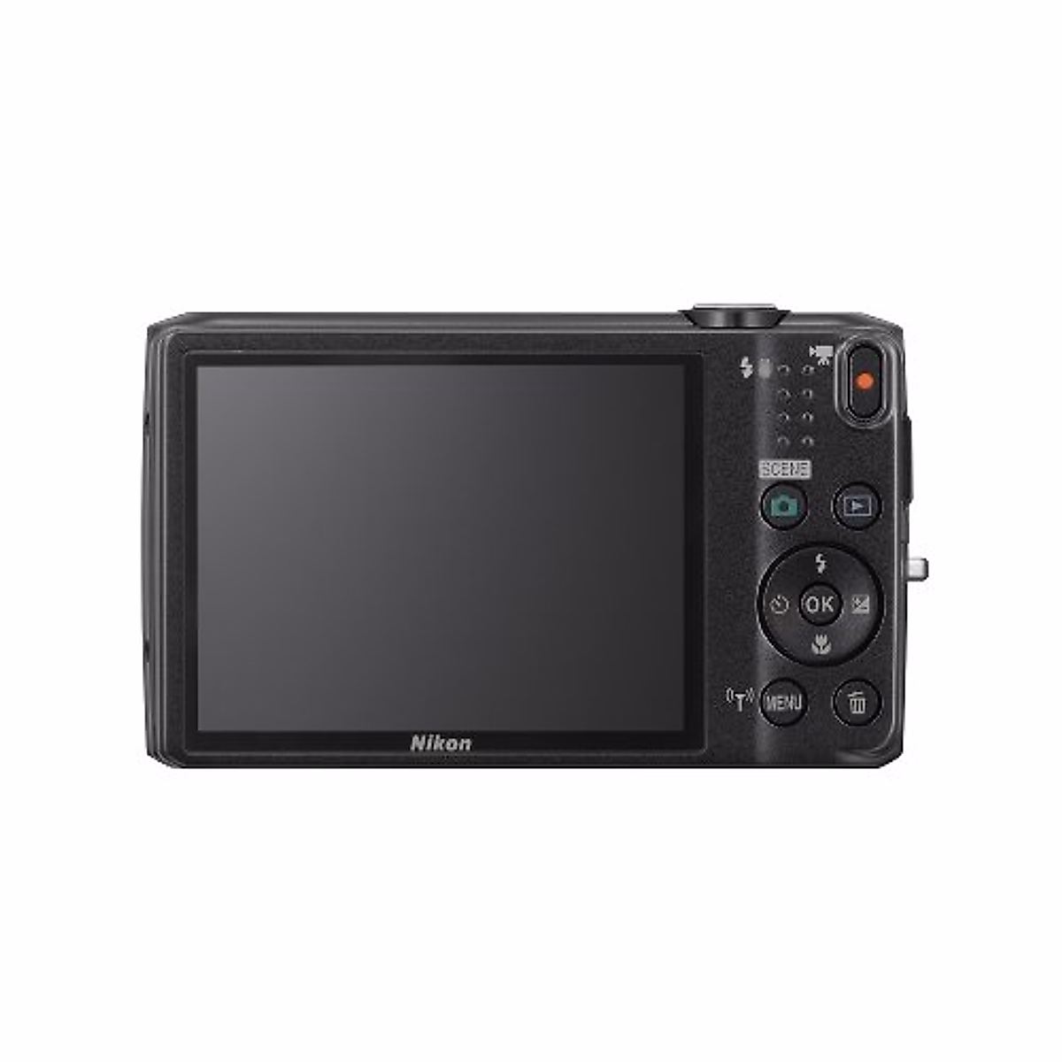 Nikon COOLPIX S6800 16 MP Wi-Fi CMOS Digital Camera with 12x Zoom NIKKOR Lens and 1080p HD Video (Black) (Discontinued by Manufacturer)