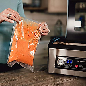 Avid Armor – Chamber Machine Pouches, Pre-Cut Chamber Vacuum Sealer Bags, Heavy Duty Seal Pouch, BPA-Free Chamber Sealer, 8 x 12 inches, Pack of 250 Vacuum Chamber Pouches