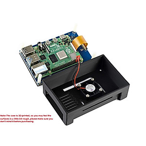 waveshare 4.3inch DSI LCD Capacitive Touch Display with Protection Case for Raspberry Pi 4 B,800×480 Resolution IPS Screen Wide Angle,MIPI DSI Interface