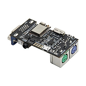 LILYGO FabGL VGA32 VGA ESP32 PSRAM Module Controller PS/2 Mouse Keyboard Graphics Library Game ANSI/VT Terminal Circuits TTGO Development Board