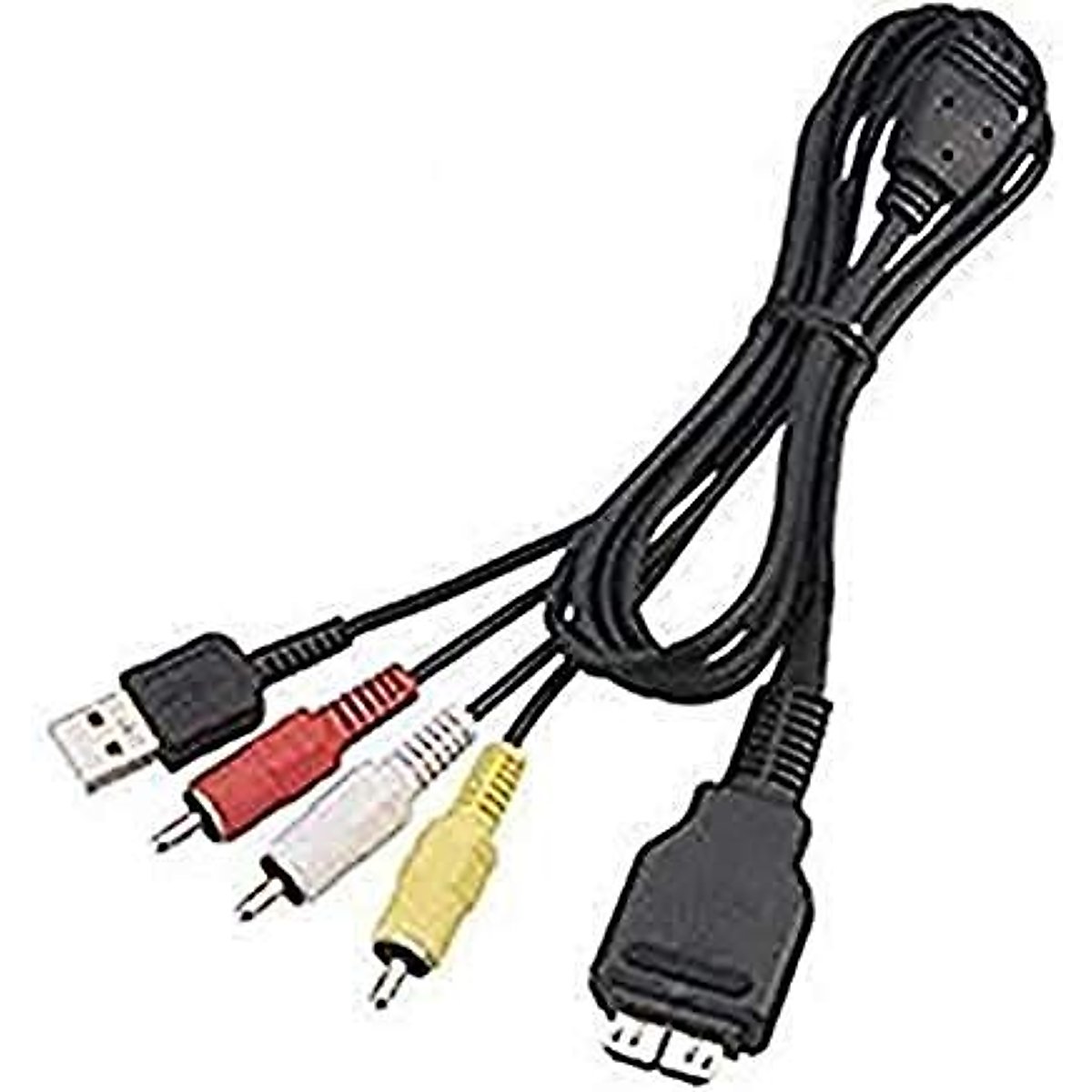 VMC-MD2 VMCMD2 Sony USB & A/V Audio Video RCA Multi-Use Terminal Cable Cord for SONY DSC-H20, DSC-HX1, DSC-HX5, DSC-HX5V, DSC-HX55, DSC-H55, DSC-T500, DSC-T900, DSC-TX7, DSC-W210, DSC-W215, DSC-W220, DSC-W230, DSC-W270, DSC-W275, DSC-W290 Digital Cameras
