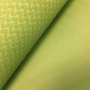 SavvyCraft Eco Friendly Premium Yoga Mat Non-PVC Non-toxic Non-heavy-metals Non-irritating Odor with Strap Carrier Included