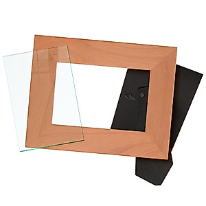 ThisWear Halloween Gifts for Baby My First Halloween Baby Frame Wood Engraved 4x6 Landscape Picture Frame