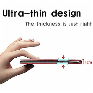 MTQLX Case for Oppo Reno2 z Wallet Case,Fashion Women Luxury Premium PU Leather Flip Protective Case Cover with [Stand][Lanyard],for Oppo Reno2 z- Red