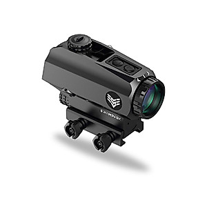 Swampfox Blade 1x25 Prism Scope, Amber BRC Reticle