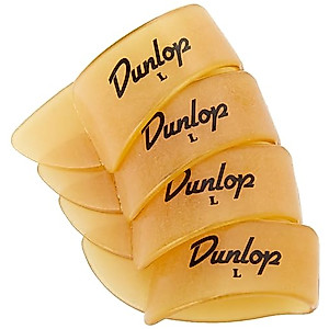 Jim Dunlop 9073P Thumbpicks, Large, 4/Player's Pack