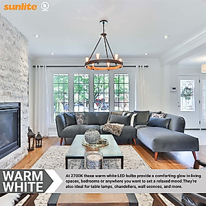 Sunlite LED ST19 Filament Style Edison Light Bulb, 4.5 Watts (40W Equivalent), 400 Lumens, Medium Base (E26), Dimmable, UL Listed, 2700K Soft White, 1 Pack