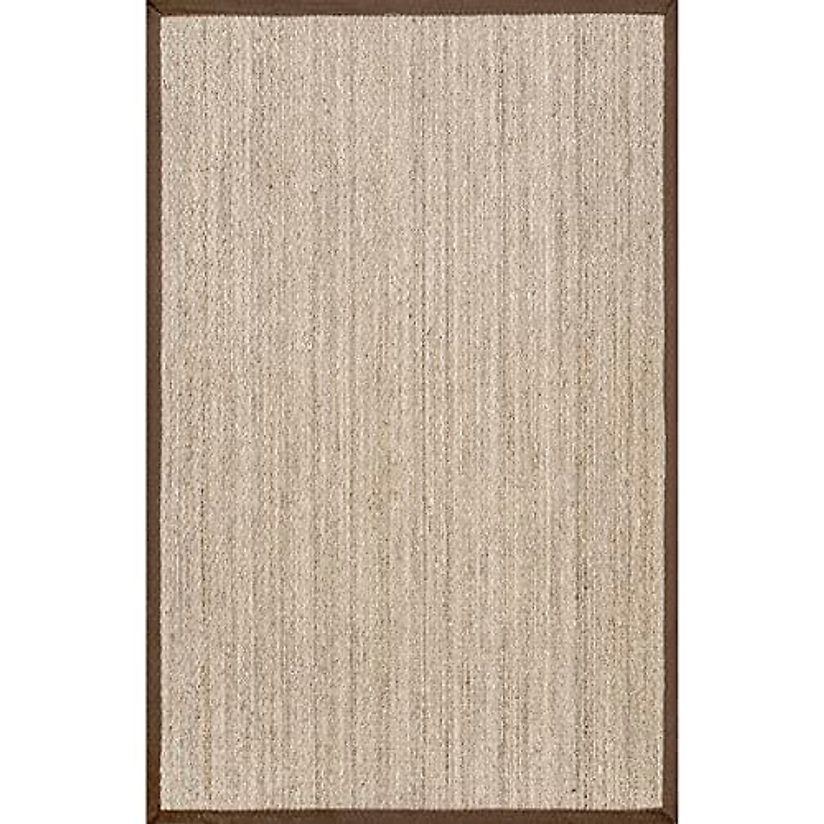 NuLOOM Elijah Farmhouse Seagrass Area Rug, 3' x 5', Brown