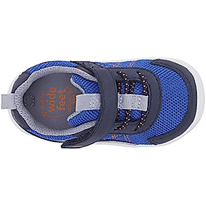 Stride Rite 360 Boys Carson Athletic Sneaker, Blue, 6 Toddler