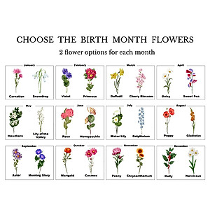 Custom Mom's Garden Personalized Gift for Mom Gift Mothers Day Birthday Present From kids Custom Birth Flower Platter Custom Platter Name Platter Serving Trays Serving Plates for Fish Dish Steak