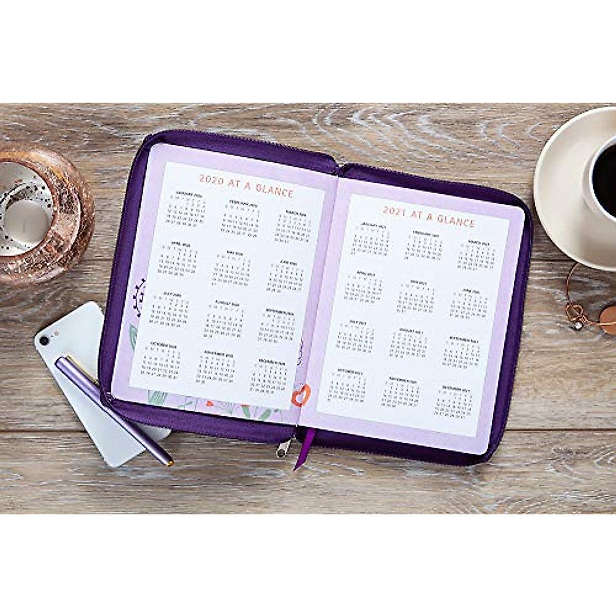 All Things Beautiful 2021 Planner: 18-Month Ziparound Planner