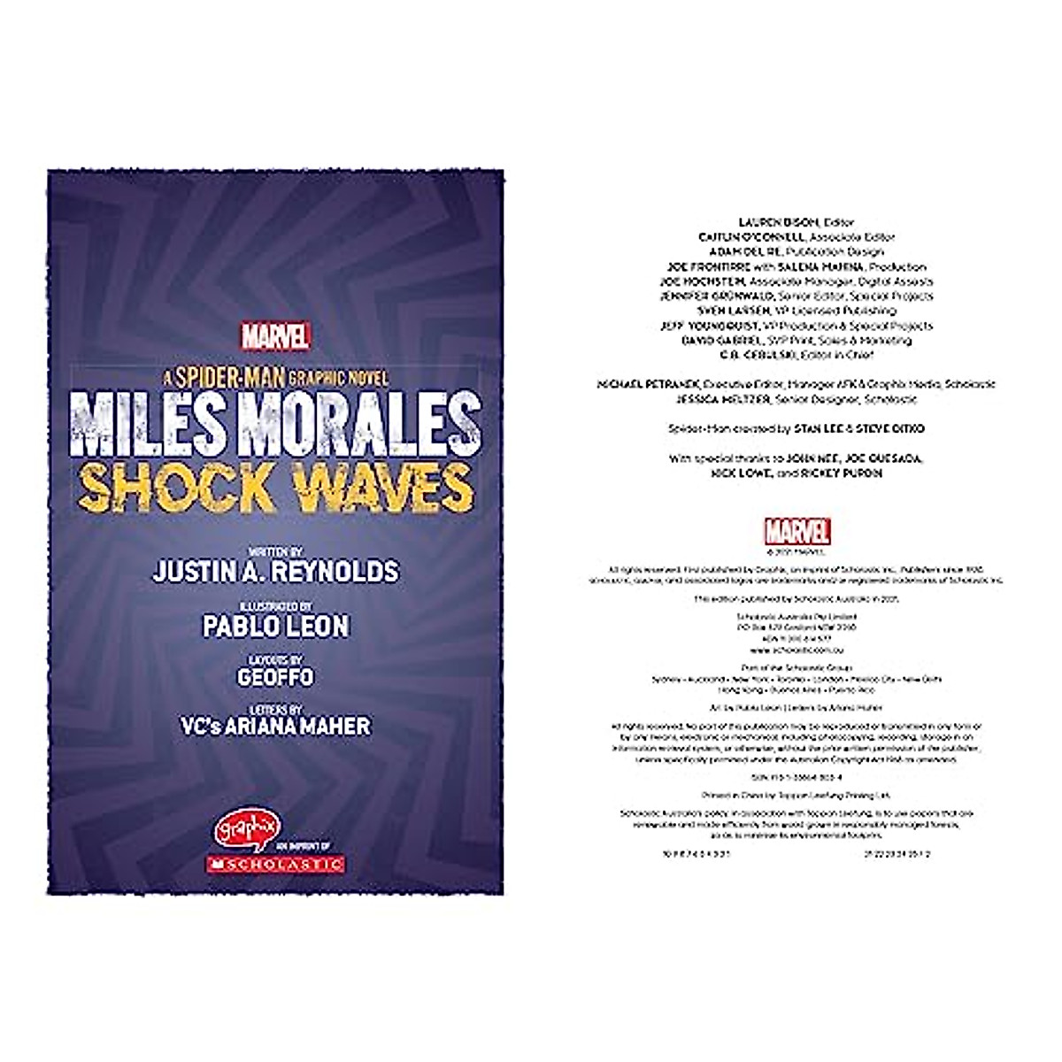 Miles Morales: Shock Waves (Original Spider-Man Graphic Novel)