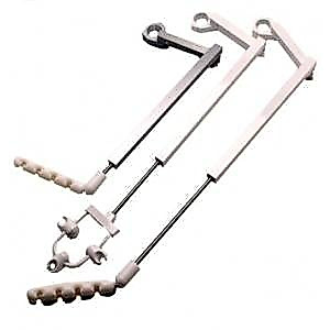 DCI 8186 Telescoping Arm with 4 Position Holder, White