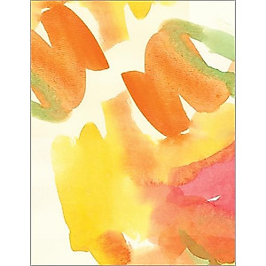 Reverse Coloring Book for Anxiety Relief: Draw Designs on Watercolor Art