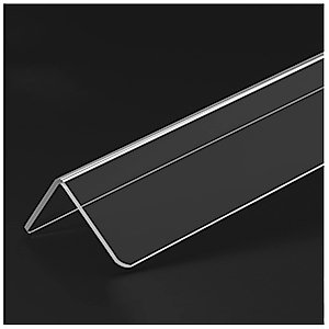 Clear Corner Guard Plastic Self-Adhesive Corner Trim Strip, 90-Degree Angle Corner Shield - Protecting/Repairing Wall Corner (Color : 3cm Wide, Size : 0.9m/35.4inch L)