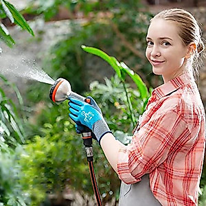 PROGANDA Waterproof Gardening Gloves Superior Grip Coating Durable for Garden Construction Cold Weather Car Cleaning Fishing Multipurpose