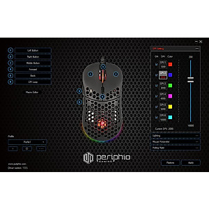 Periphio Warp Gaming PC with AMD Athlon 3000G, Radeon Vega 3 iGPU, 500GB SSD, 16GB DDR4 RAM, Windows 10, 4-in-1 RGB Gaming Bundle, and XXL Desk Mat