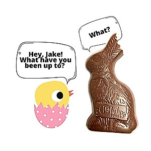 Vegan, Gluten Free Jake The Milkless Chocolate Easter Bunny | Allergy Friendly | Dairy Free, Nut Free, Peanut Free, Soy Free, Gluten Free | No Whey Foods