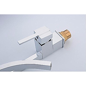 SJQKA-All copper style wrench tap, single basin faucet, creative hot and cold double use U faucet