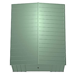 Arrow Classic Steel Storage Shed, 10x12, Sage Green