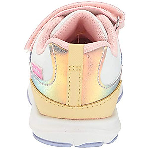 OshKosh B'Gosh Girls EverPlay Soley Sneaker, White Multi, 5 Toddler