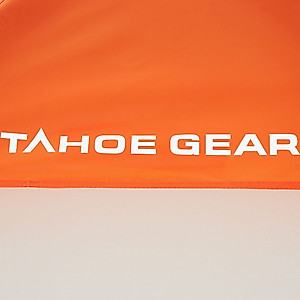 Tahoe Gear Willow 2 Person 3 Season Family Dome Waterproof Rainfly Outdoor Backpack Camping Hiking Tent w/Fly Vents, Mesh Roof, & Utility Pocket, Gray