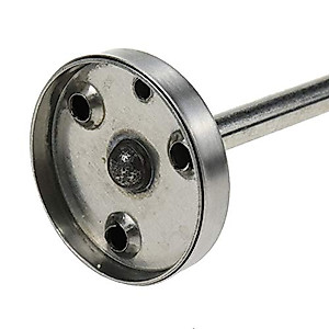 Rannb Long Nose Hook Single Hooks Robe Hook Stainless Steel 8-inch Length - Pack of 4