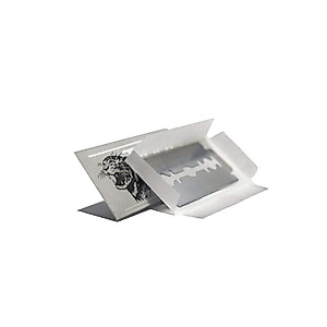 100 Tiger Platinum Double Edge Razor Blades