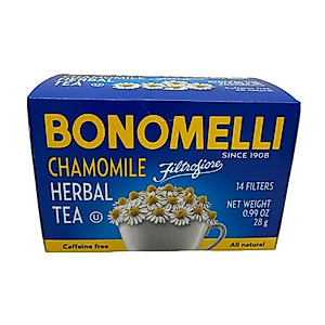 Bonomelli Tea, Chamomile, 14 Tea Bags