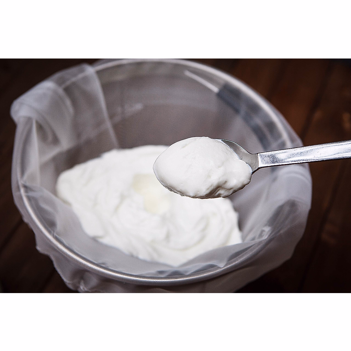 2-Pack Greek Yogurt Maker Strainer Pouch Bag, 16-in x 9-in Multi-Purpose Reusable Fine Mesh Nut Milk Bag, Cold Brew Coffee Filter Bags, Cheese Cloth for Straining, Compatible Instant Pot Accessories