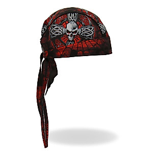Hot Leathers HWH1101 Celtic Cross Headwrap - One Size Fits Most Black