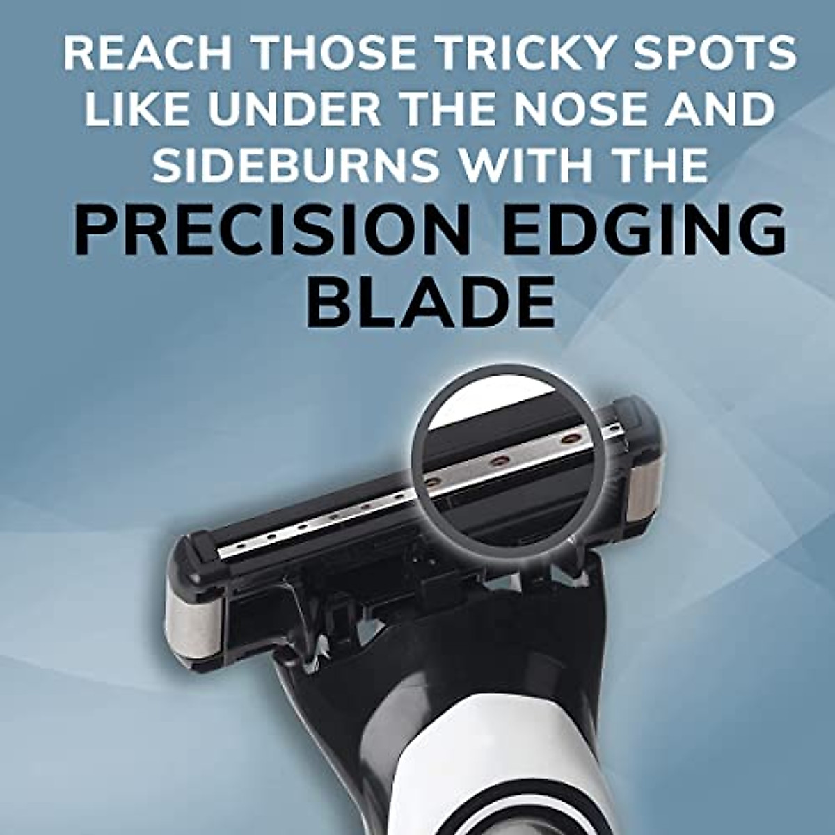 BIC Hybrid Flex 5 Titanium 5 Blade Disposable Razors for Men, For a Smooth and Comfortable Shave, 1 Handle and 7 Cartridges, 8 Piece Razor Set