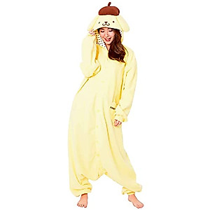 SAZAC Kigurumi - Pompompurin - Onesie Jumpsuit Halloween Costume (X-Large)