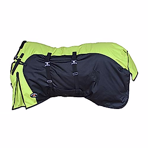 CHALLENGER 78" 1200D Horse Turnout Waterproof Heavy Weight Winter Blanket 5EE20LG