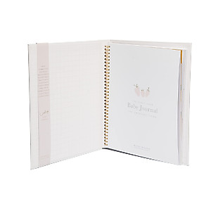 Mushybooks First Year Baby Journal - Baby Memory Book - Baby Book - Baby Photo Album - Baby Scrapbook Album (The Sweetest Thing)