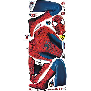 Marvel Superheroes Comic - The Avengers - The Amazing Spiderman Web Slinging Giant Wall Decal Sticker