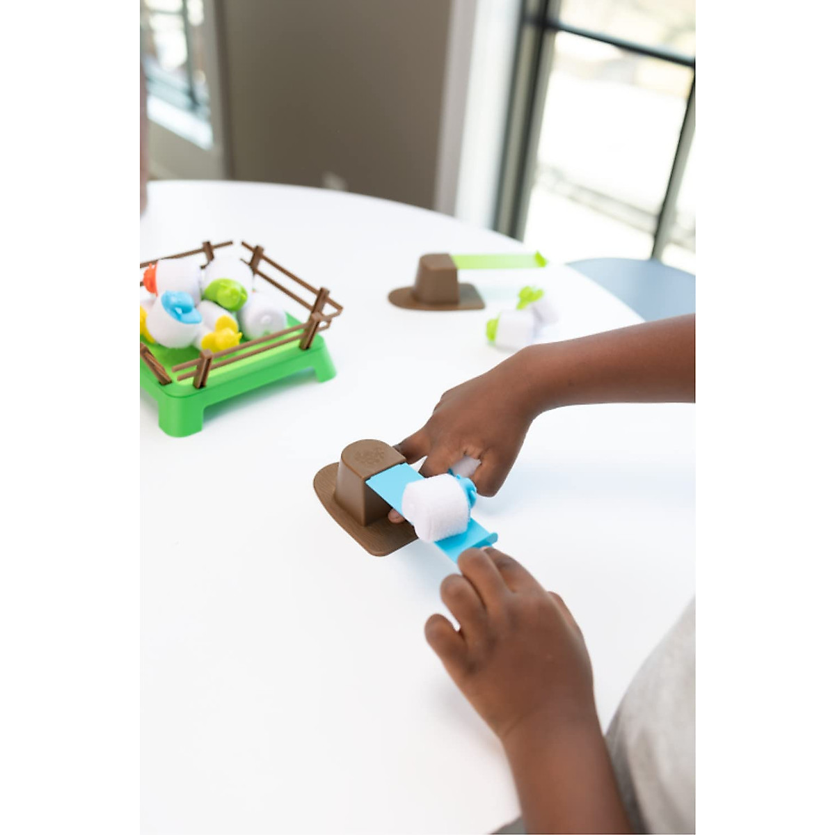 Fat Brain Toys Heap-O-Sheep - Game of Catapulting Sheep, 6 to Adult, 2 to 4 Players