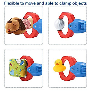 OhhGo Children Intelligence Toy Hand Claw Grabber Kids Grabbing Pick Up Toys Yellow